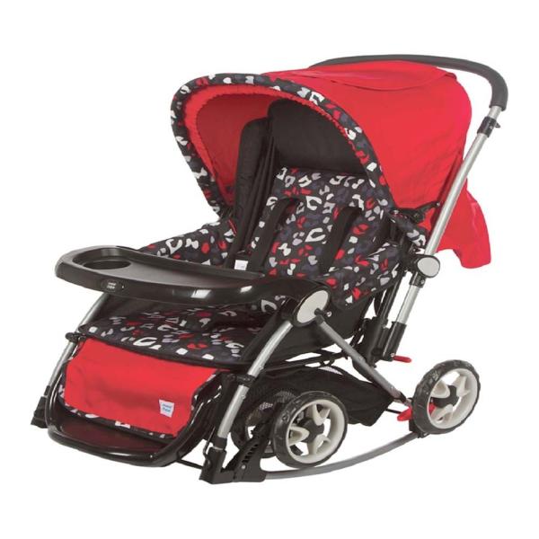 Mee Mee Red Baby Pram (58 cm x 25 cm x 70 cm) - JioMart