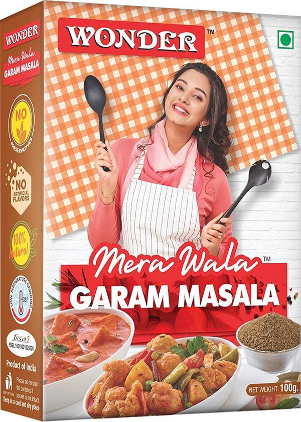 Wonder Mera Wala Garam Masala Powder, Aromatic Blended Spices, For ...