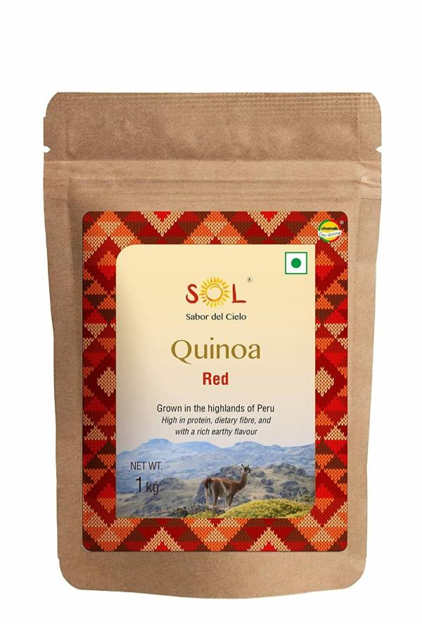 Sol Peruvian Red Quinoa, 1kg - JioMart
