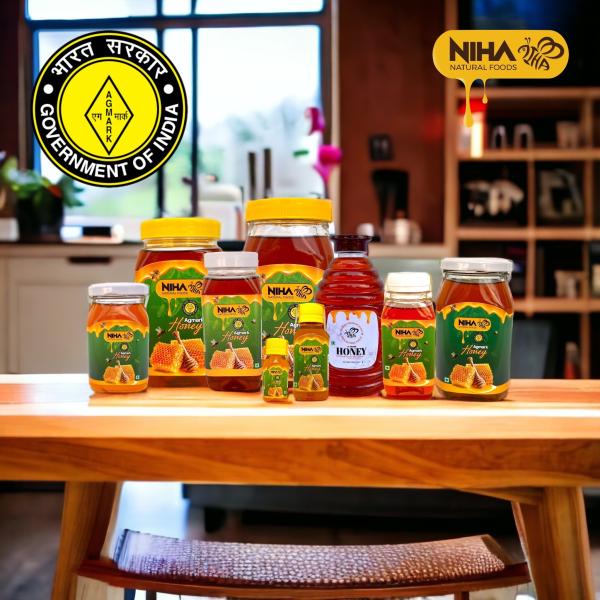 Niha Natural Foods | 100% Agmark Honey 500g - JioMart