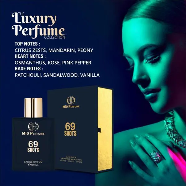 MiO Perfume 6 9 SHOTS Ultra Sensual, Seductive Men & Women 100 ml Eau ...