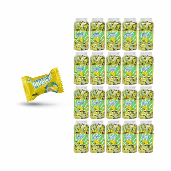 Clumsy Candy - Combo Pack of 20 Jars - Lemon-mint flavor, 170 candies ...