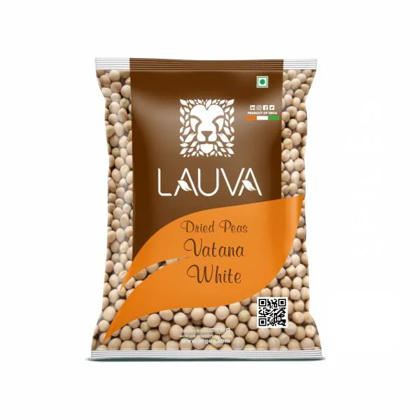 LAUVA Natuaral Vatana White / Matar Seeds - 908 Grams(2lbs) - JioMart