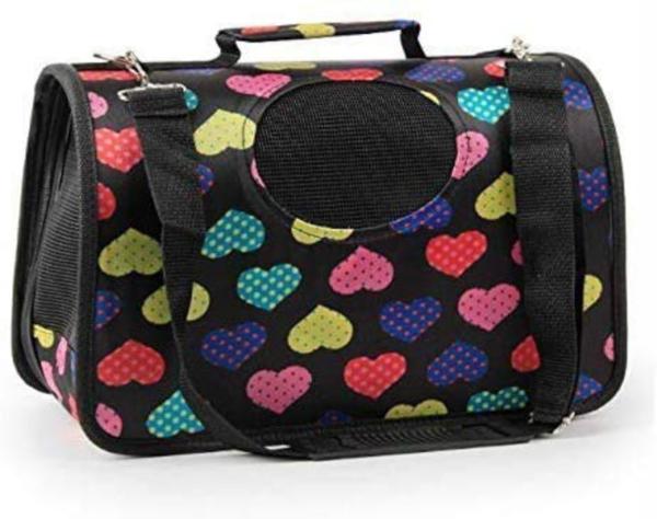 PSK Pet Mart Cat Pet Carrier Travel Tote Bag (Multicolor) - JioMart