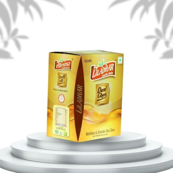 Leeladhar Ghee Clarified Butter Danedar Ghee 1 litre(Pack of 1) - JioMart