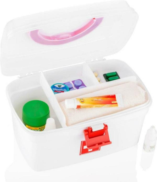 2Mech Airtight Clear Plastic First Aid Kit with Lids - JioMart