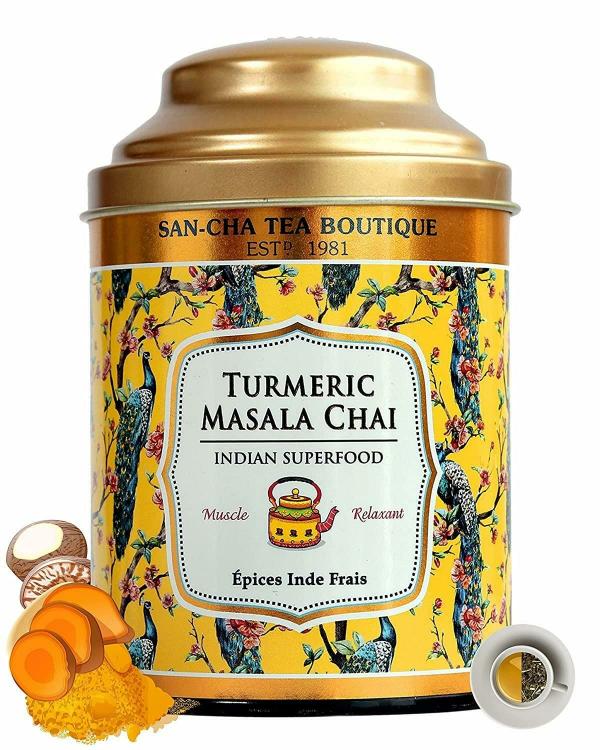 San-Cha Turmeric Masala Chai 100 g - JioMart