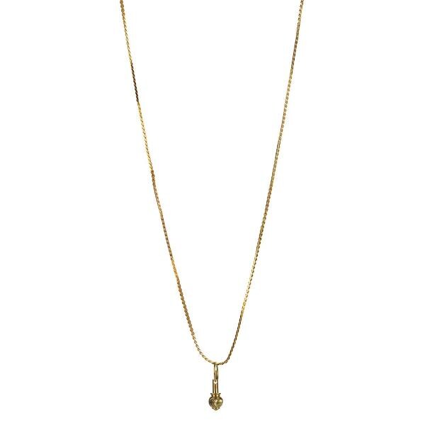 Kesar Zems Gold Metal Gada Locket - JioMart