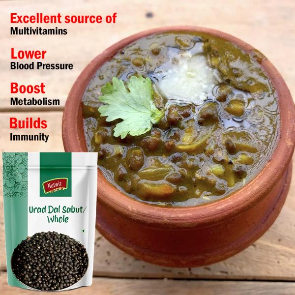Nutwiz Urad Dal Sabut/Whole 500g - JioMart