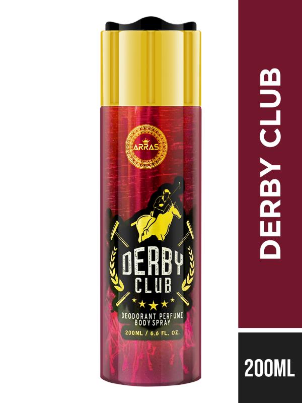 Arras Derby Club Deodorant Body Spray for Men, 200ml - JioMart