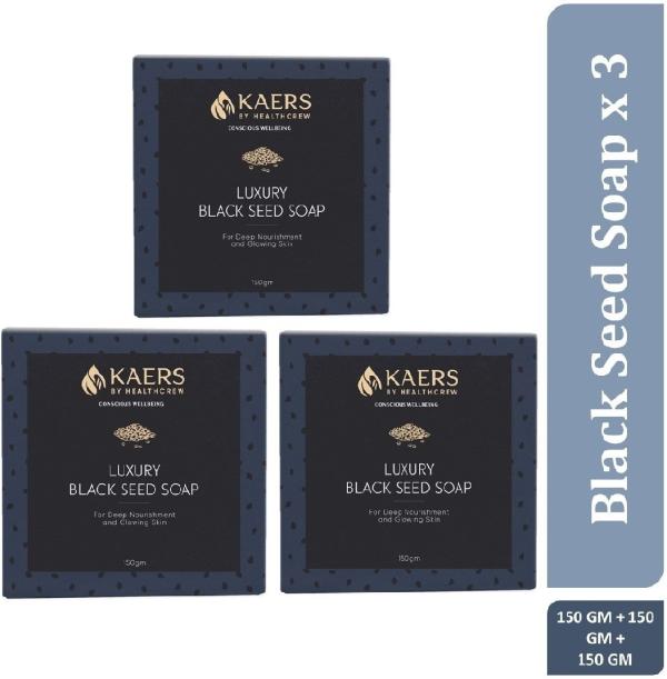 Kaers By HealthCrew Luxury Black Seed Soap | Kalonji Soap For Deep ...