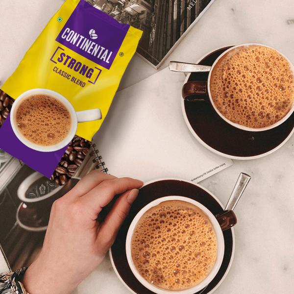 Continental STRONG Coffee Powder 1 Kg Bag ( 5 Pouches of 200g ) - JioMart