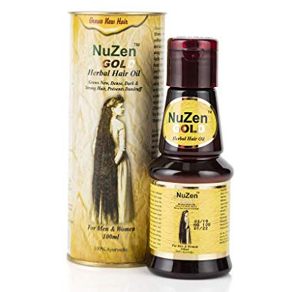 NuZen Gold Herbal Hair Oil 100ml - JioMart