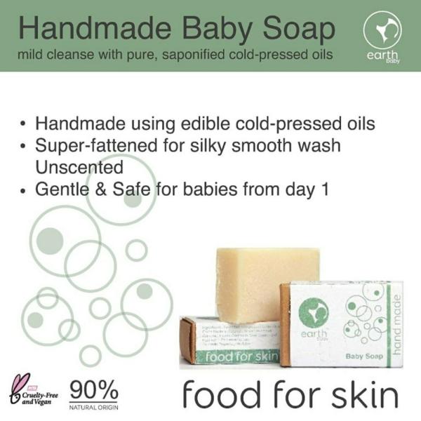 Handmade Baby Soap, for babies below 1 year, 100gm - JioMart
