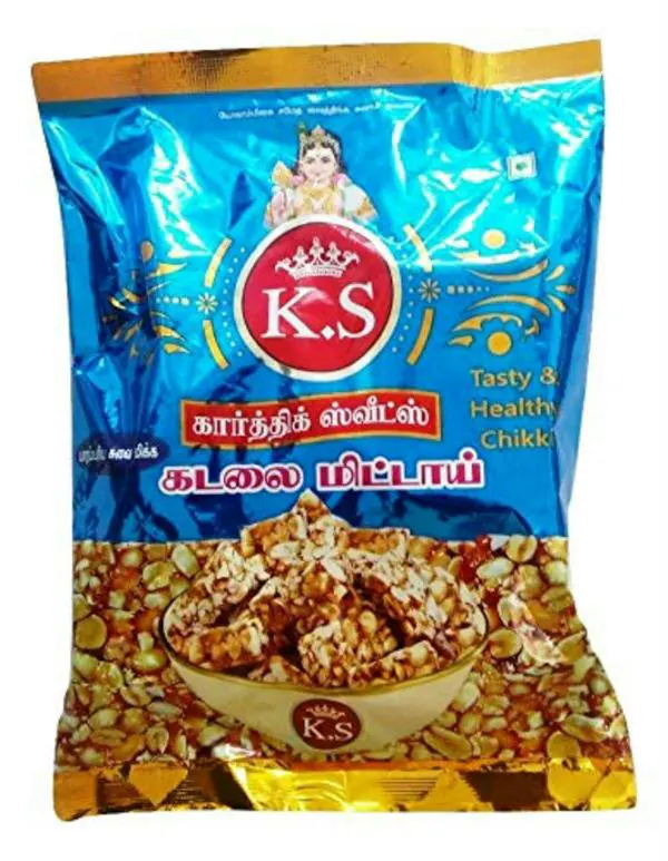 S. Seenivasan Mittai Kadai Kara Sev, Pepper Sev, Kadalai Mittai, 250 Gm ...