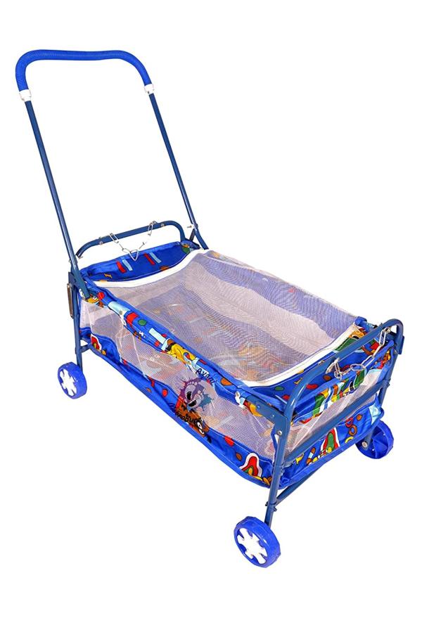 Avani Metrobuzz Blue Baby Crib And Cradle Comfortable - JioMart