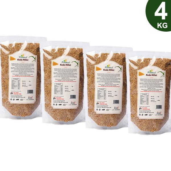 Farmbean Kodo Millet 4KG (Kodra / Varagu / Arikelu / Hark / Varigu ...