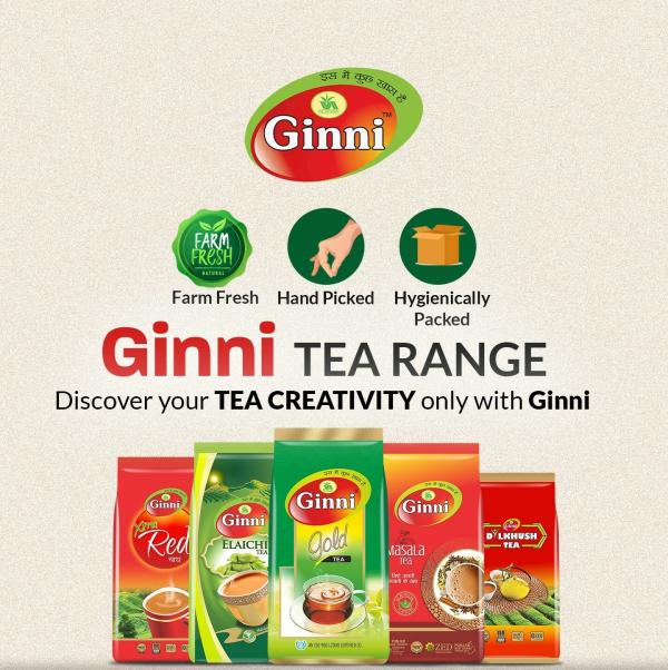 Ginni Xtra Red Premium Black Tea| CTC Tea| Kadak Tea - 3kgs (6 x 500g ...