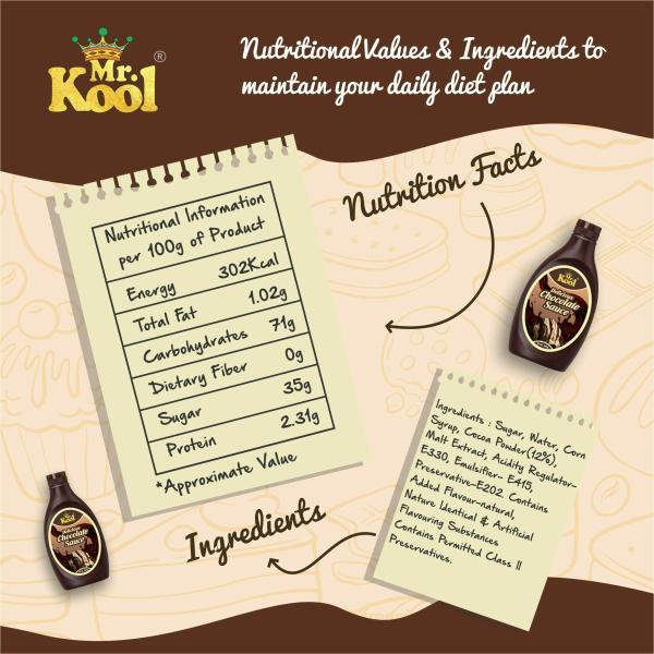 MR. KOOL Delicious Chocolate Syrup 623G - JioMart