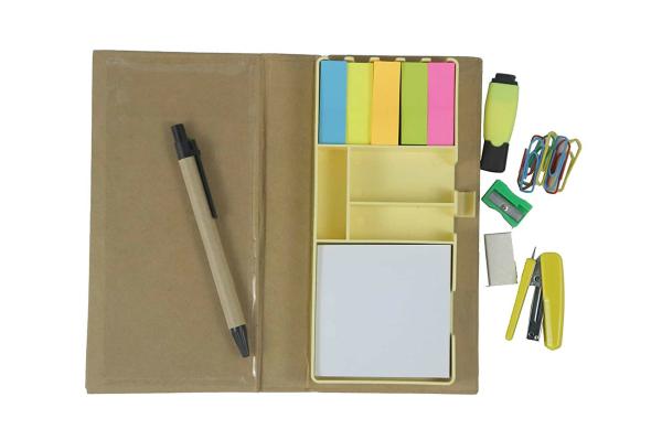 Lakeer Office Home Stationery Diary Style Sticky Notes Memo Pad Holder ...
