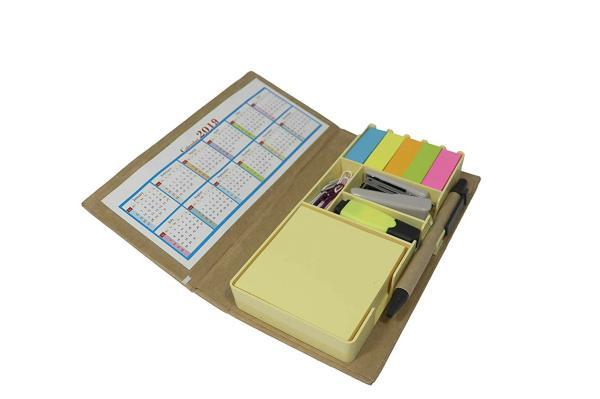 Lakeer Office Home Stationery Diary Style Sticky Notes Memo Pad Holder ...