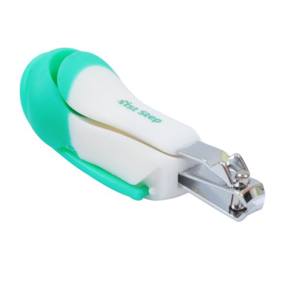 1st Step Nail Clipper with Magnifying Glass - Blue - JioMart