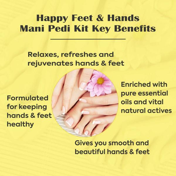 Aroma Treasures Happy Feet & Hands Manicure & Pedicure ( One time use ...