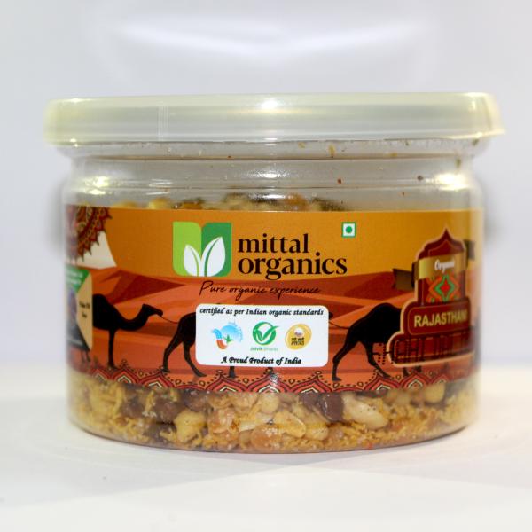 Mittal Organics - Organic Shahi Dal Moth 300gm (100gm X 3) I Organic Namkeen I Rajasthan Namkeen ...
