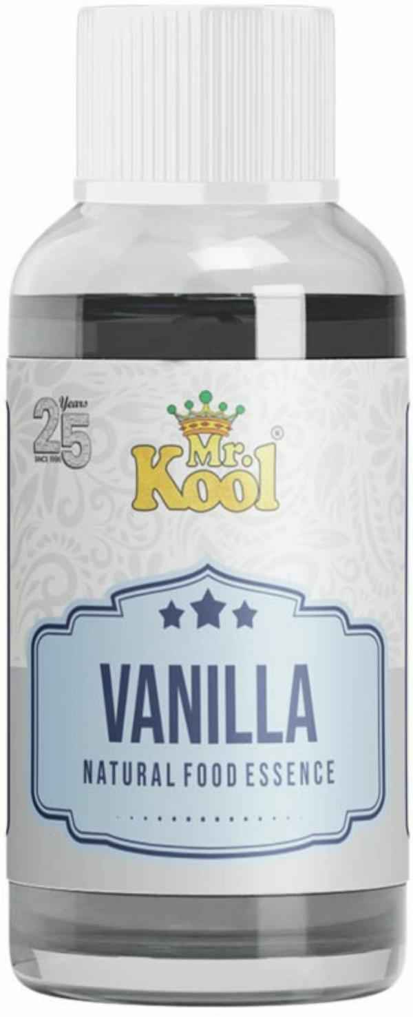 Mr.Kool Natural Vanilla Food Essence for Baking Cake, Ice Cream, Sweets ...