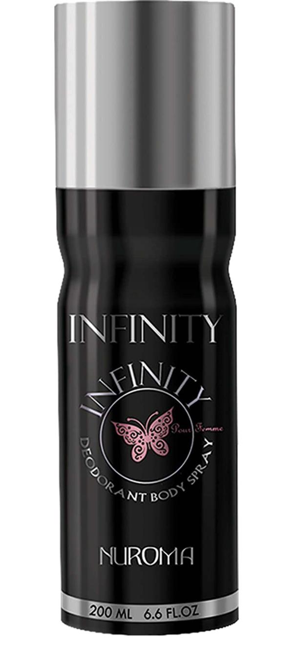 Nuroma Deodorant Body Spray for Women, 200ml - Infinity Pour Femme ...