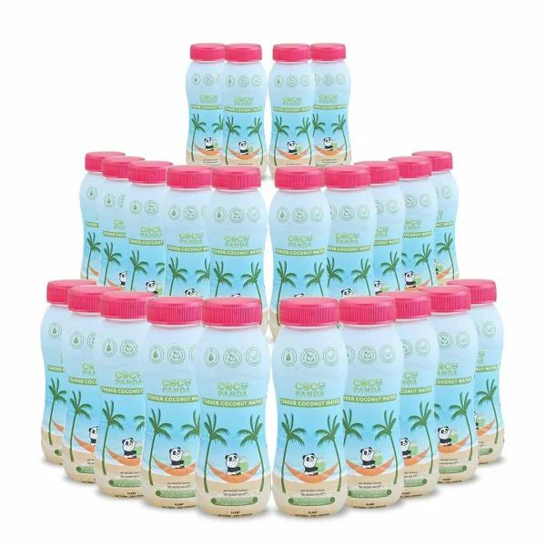 Coco Panda Tender Coconut Water | 200 ml Each (Pack of 24) No Added ...