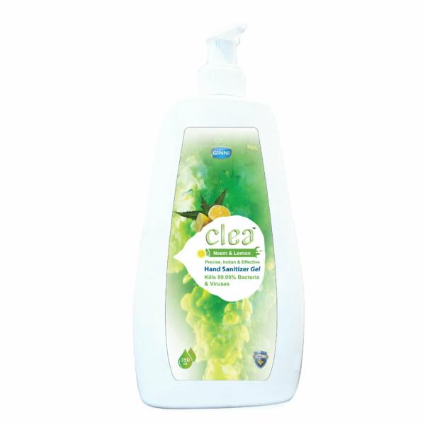 Clea Neem & Lemon Hand Sanitizer Gel Kills 99.99% Bacteria & Viruses ...