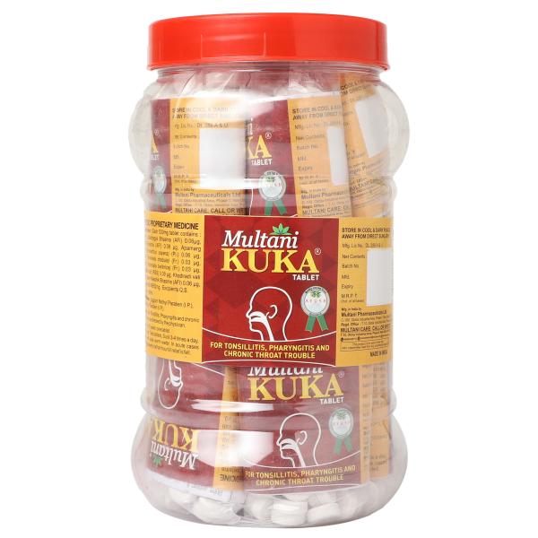 Multani Kuka Tablet | Useful In Tonsillitis, Pharyngitis & Chronic ...