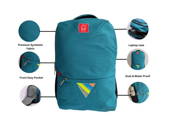 OMEGA Backpack for Boys and Girls Capacity 27 L For School , College ...