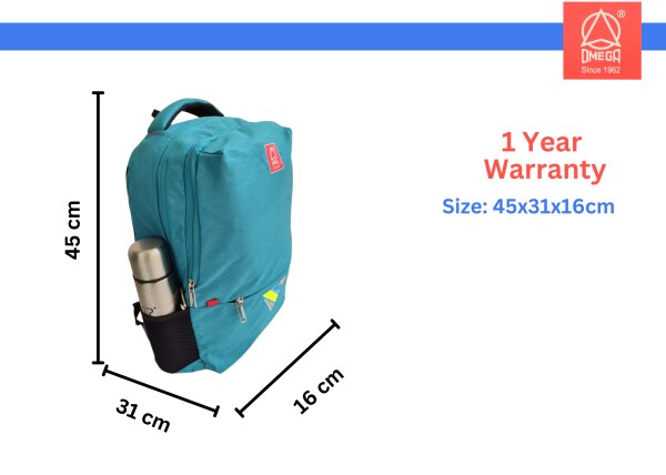OMEGA Backpack for Boys and Girls Capacity 27 L For School , College ...