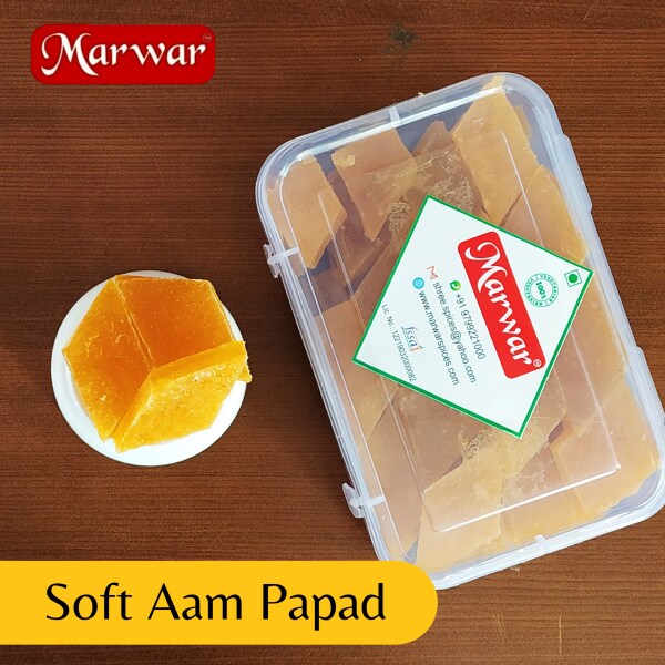 Marwar Aam Papad (Moist, Pulpy, Fresh and Khatta Meetha Mango Pulp ...