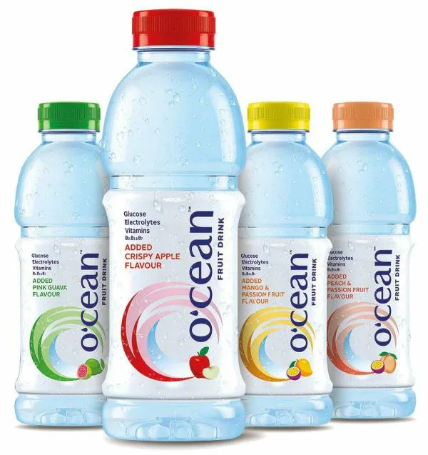 Ocean Fruit Water Pink Guava flavor enriched with vitamins, electrolyte ...