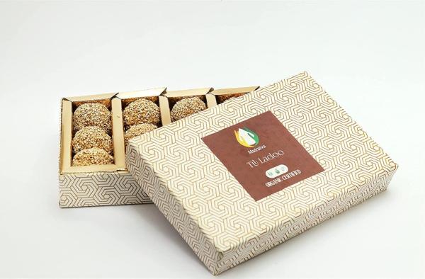 Matratva Organic Til Laddu | Til Gud Laddu | Made with Pure Desi Gir ...