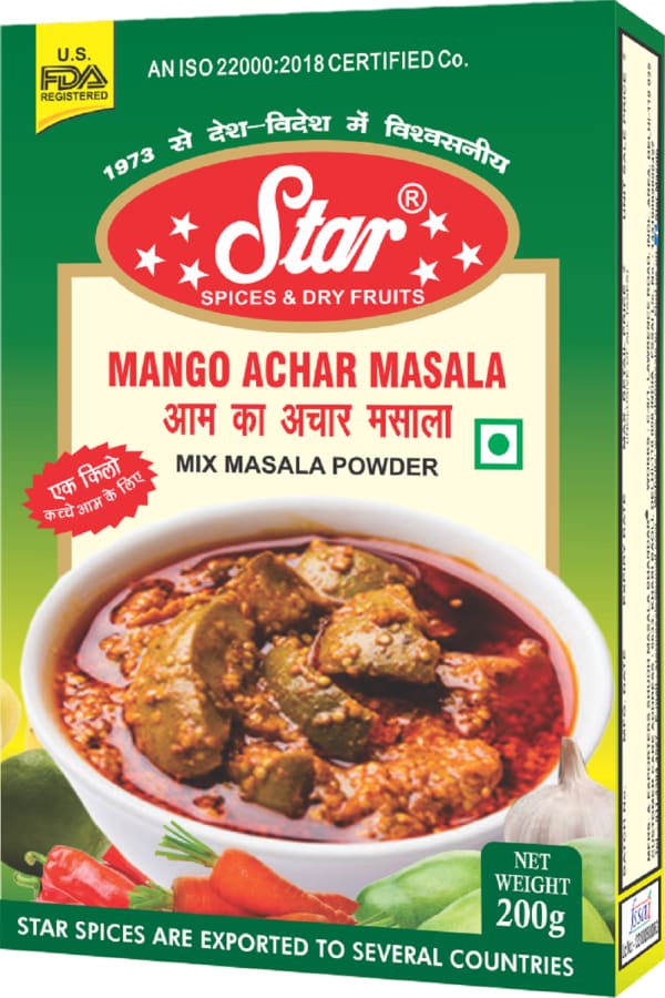 STAR SPICES Mango Achar Masala (200gm X 5) - JioMart