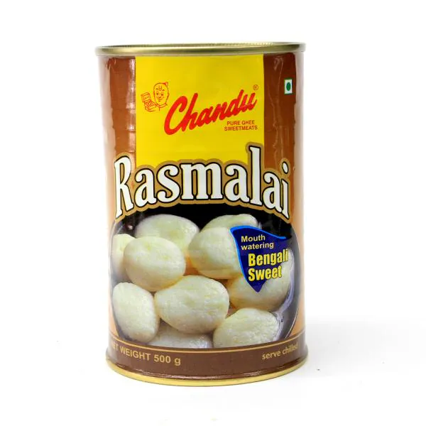 chandu Rasmalai can 2kg (1kg*2) PACK OF 2 - JioMart