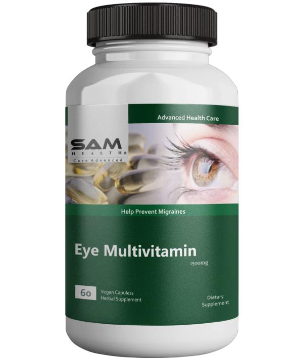 Sam Health Eye Multivitamin - 60 Capsules - JioMart