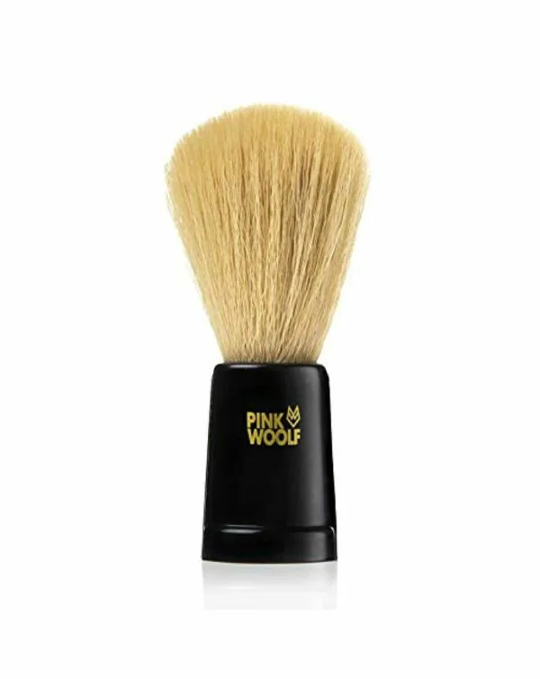 Pink Woolf Soft Synthetic Bristles Shaving Brush for Men | Engineered ...