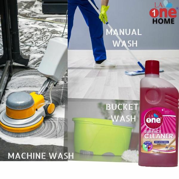 LA ONE MAGIX Surface & Floor Cleaner I mopping of Marble Tiles Mosiac I ...