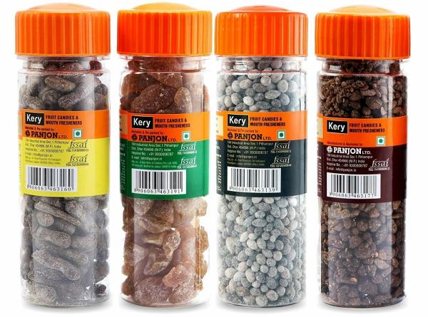 Kery Fresh Combo Mango Slice Aam Papad , Jeera Goli, Amla, Chatpata ...