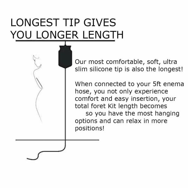 DALUCI PVC Enema kit satvik movement 1.5 Litre - 1 silicon tube,2 ...