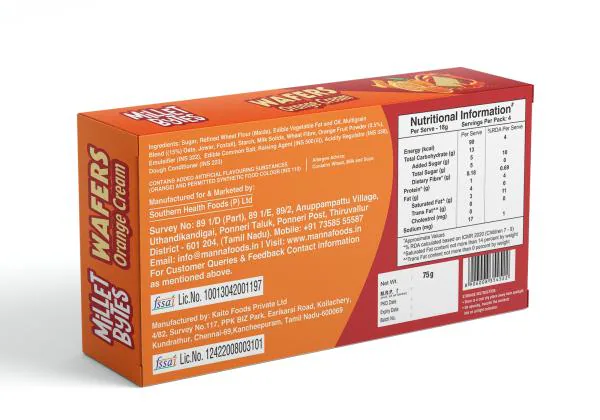 Manna Millet Bytes Multigrain Wafers with Millets | Treat Waffy of ...