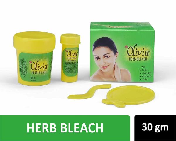 Olivia Beauty Salon Pack of 5 Bleach for Women-Herb ,Gold ,Oxygen ...