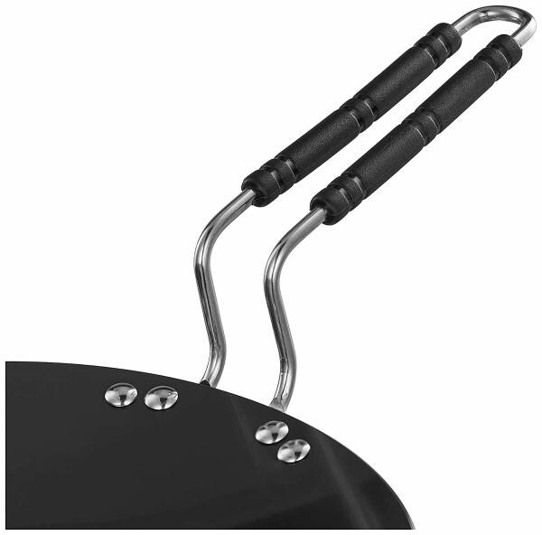 RBGIIT Hard Anozied Roti Paratha Phulka Tawa, 27.5 cm Diameter with ...