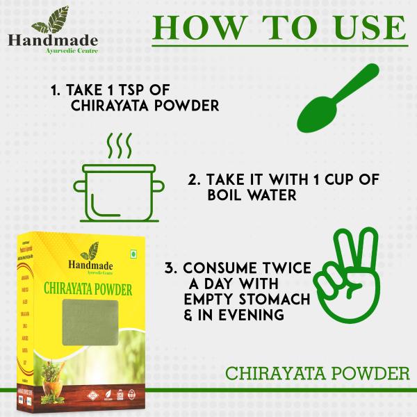 Dharamchand Chirayata Bitterstick Swertia Chirata Powder - 100 gm - JioMart