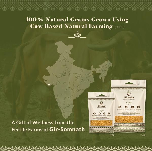 Girveda Toor Dal ( Cow Based Natural Farming) 500gm - JioMart